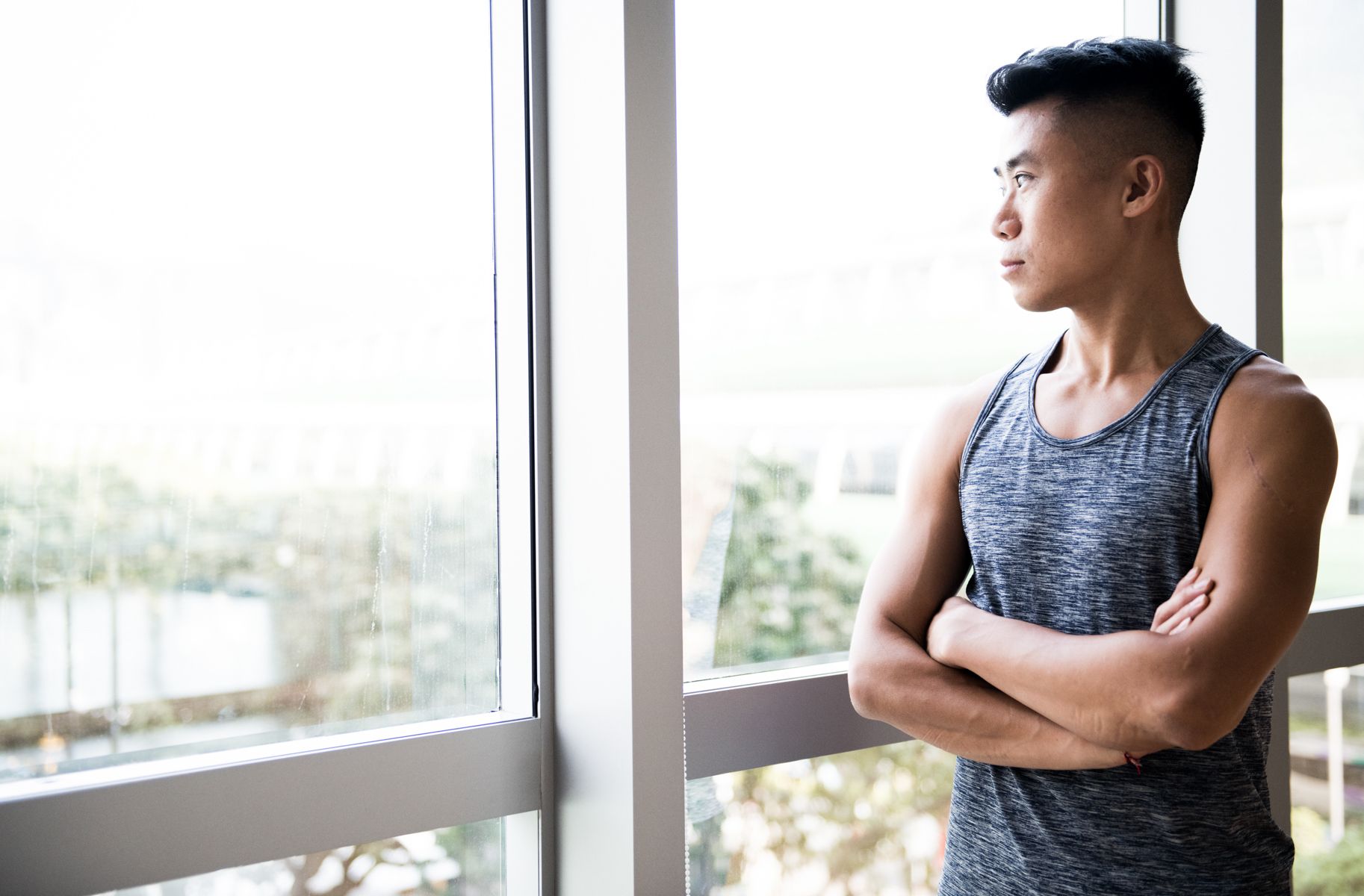 In The Gym With Victor Chau, The King Of Yoga Selfies | Tatler Asia