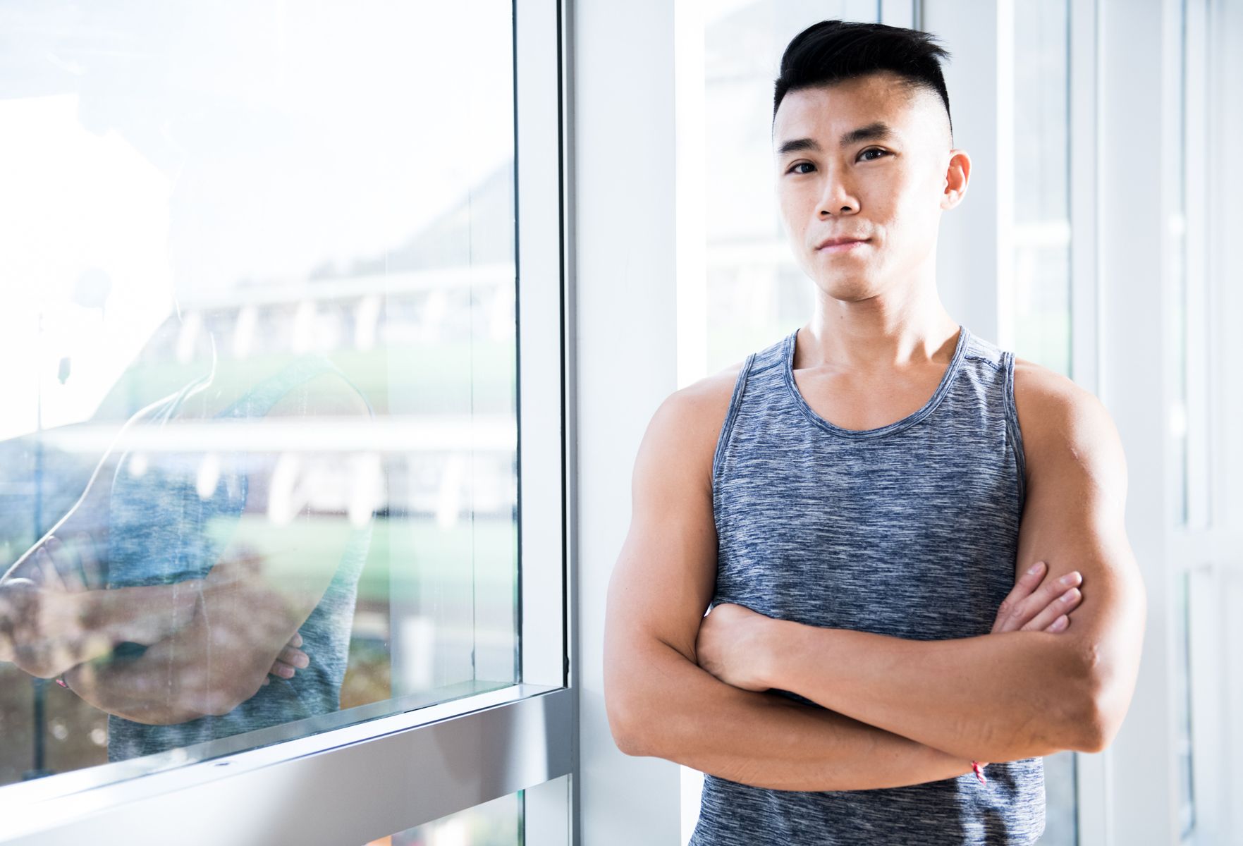 In The Gym With Victor Chau, The King Of Yoga Selfies | Tatler Asia