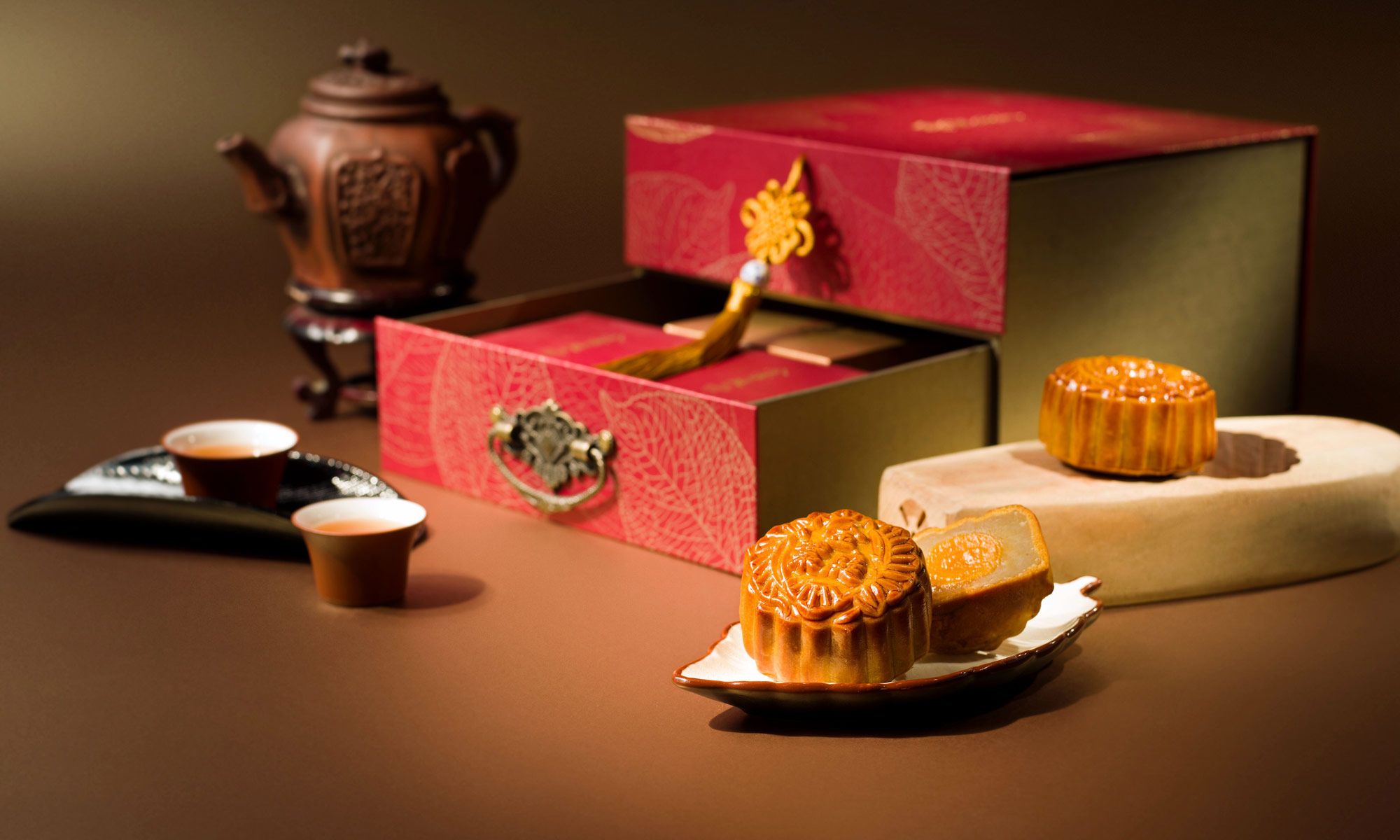 Traditional Gourmet Mooncakes At Conrad’s Golden Leaf | Tatler Asia
