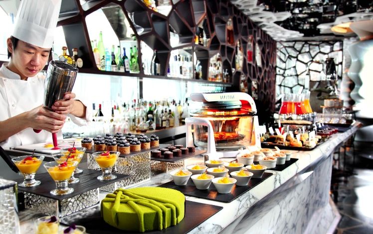 Sky-High Brunch at Ozone | Tatler Asia
