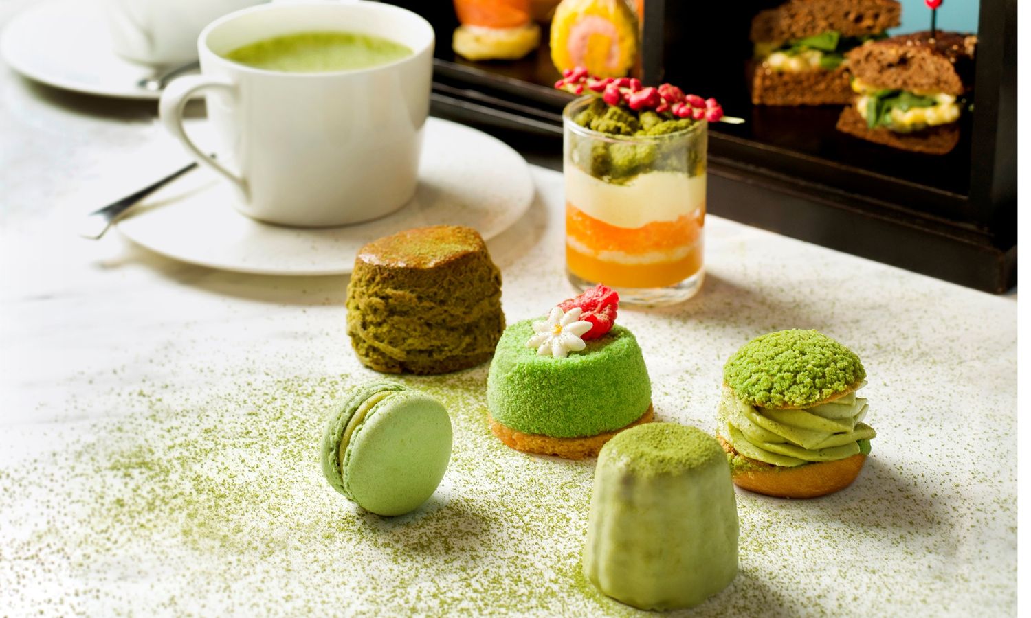 Café 103 Welcomes Spring with Japanese Green Tea Afternoon Tea | Tatler ...