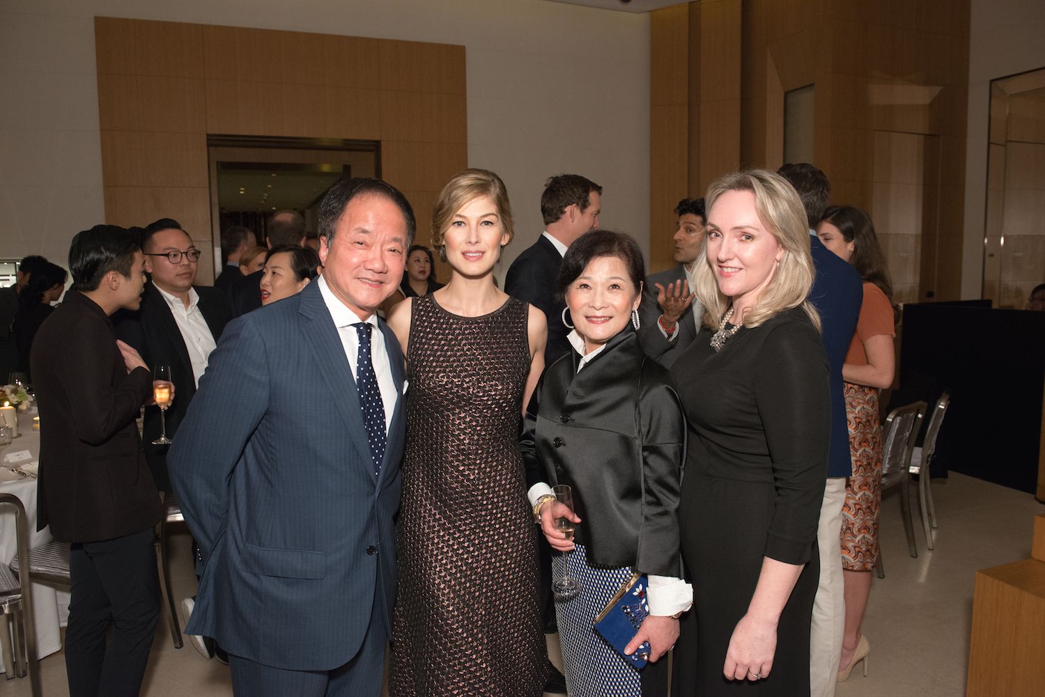 Hong Kong Tatler x IWC’s Private Dinner with Rosamund Pike | Tatler Asia