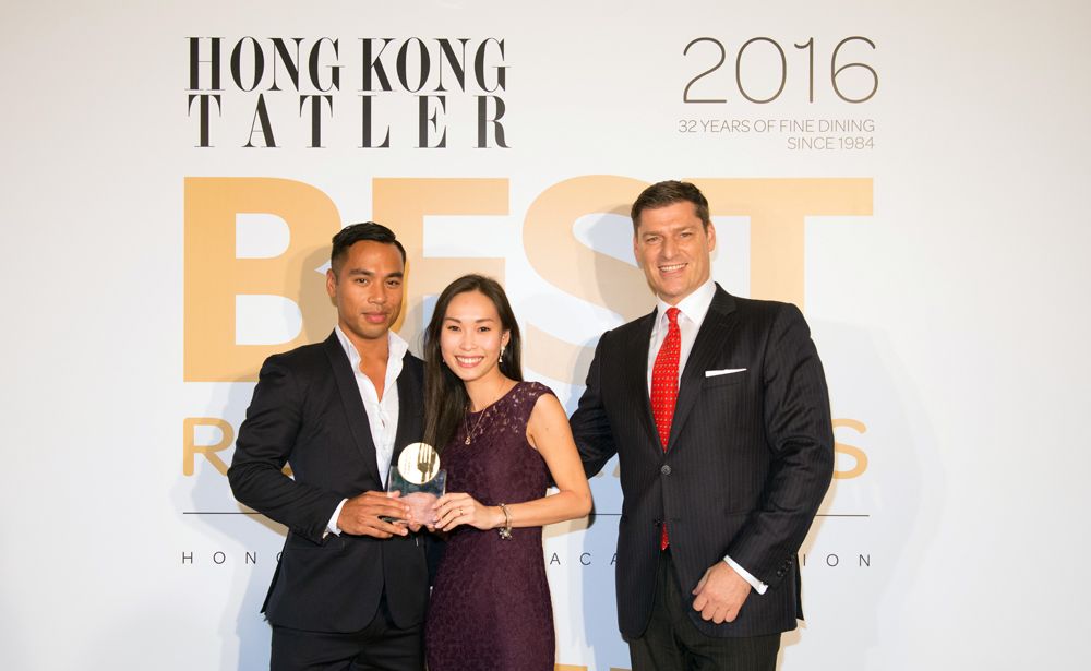 Hong Kong Tatler Best Restaurants Guide Awards 2016 | Tatler Asia