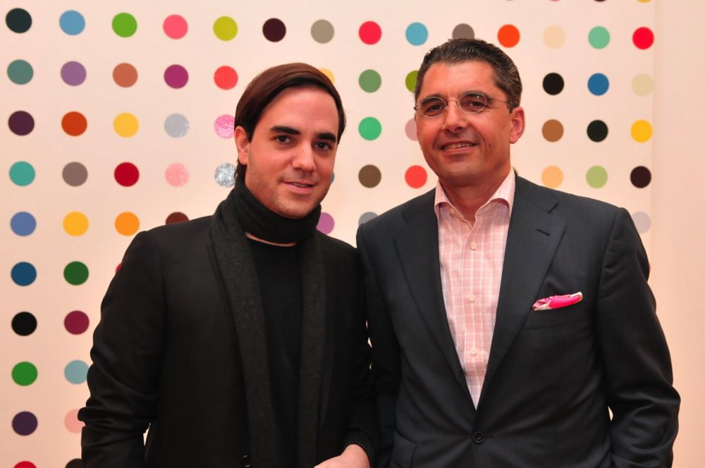 Damien Hirst Opening Exhibition | Tatler Asia