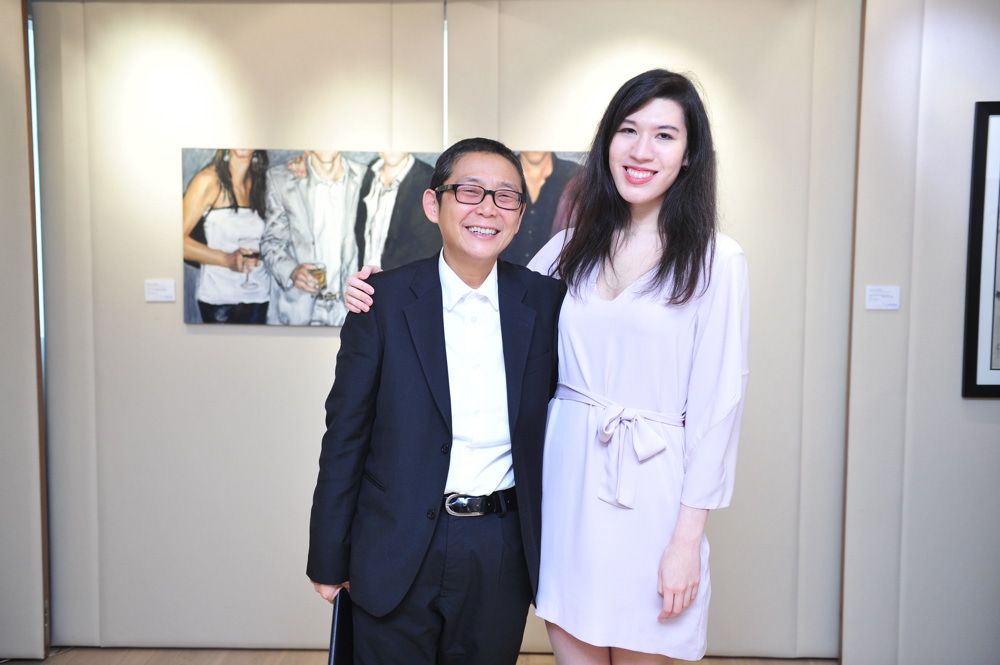 Chloe Ho's First Solo Exhibition Opening | Tatler Asia