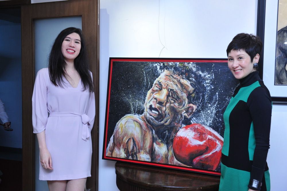 Chloe Ho's First Solo Exhibition Opening | Tatler Asia