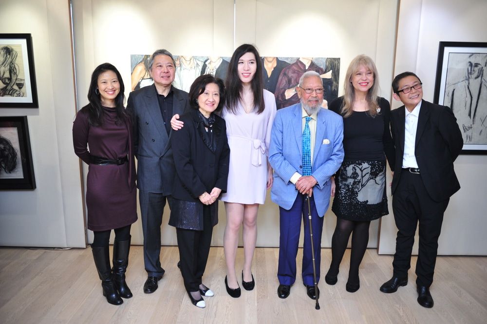 Chloe Ho's First Solo Exhibition Opening | Tatler Asia