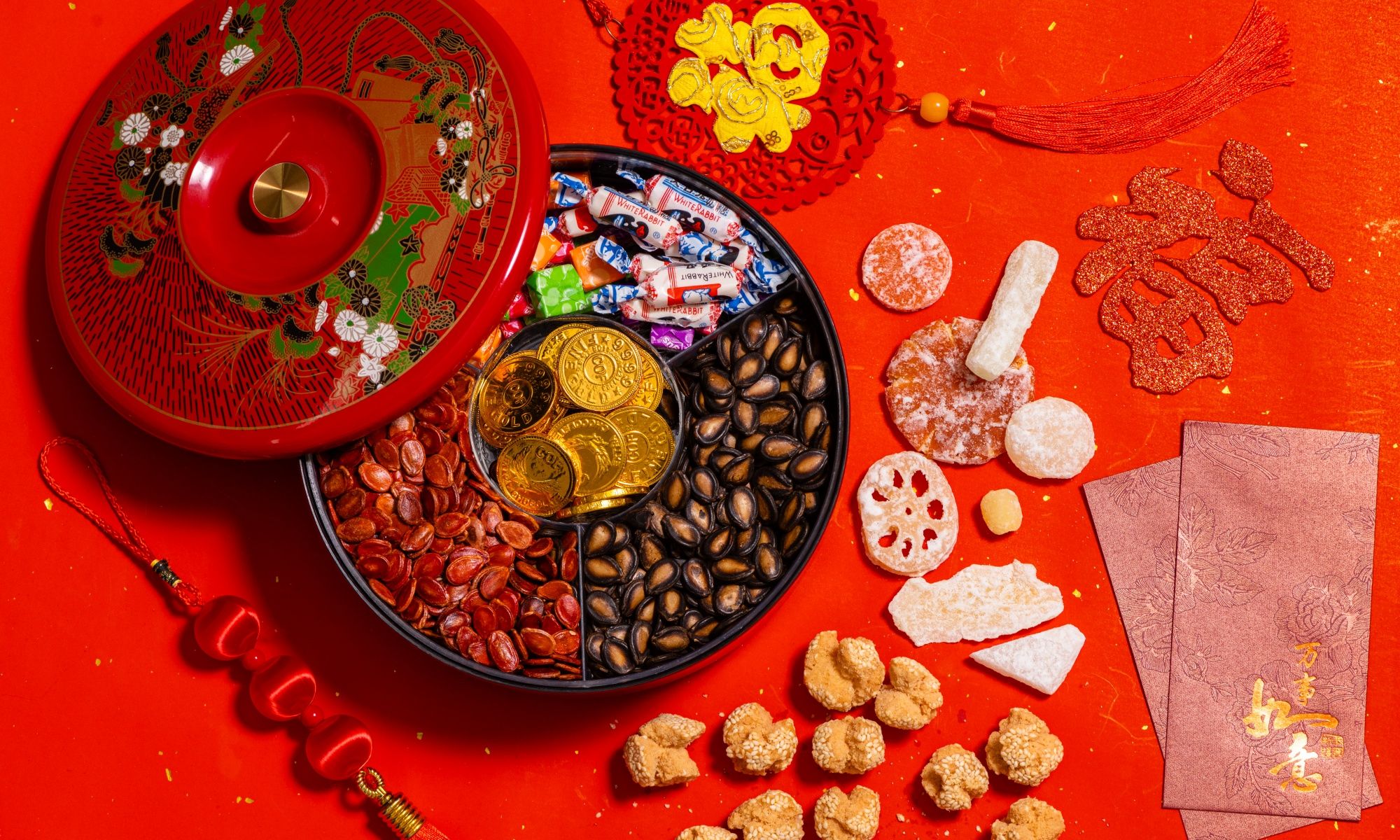 New Years Tattoos Chinese New Year Candy Box Clipart. Simple Chinese ...