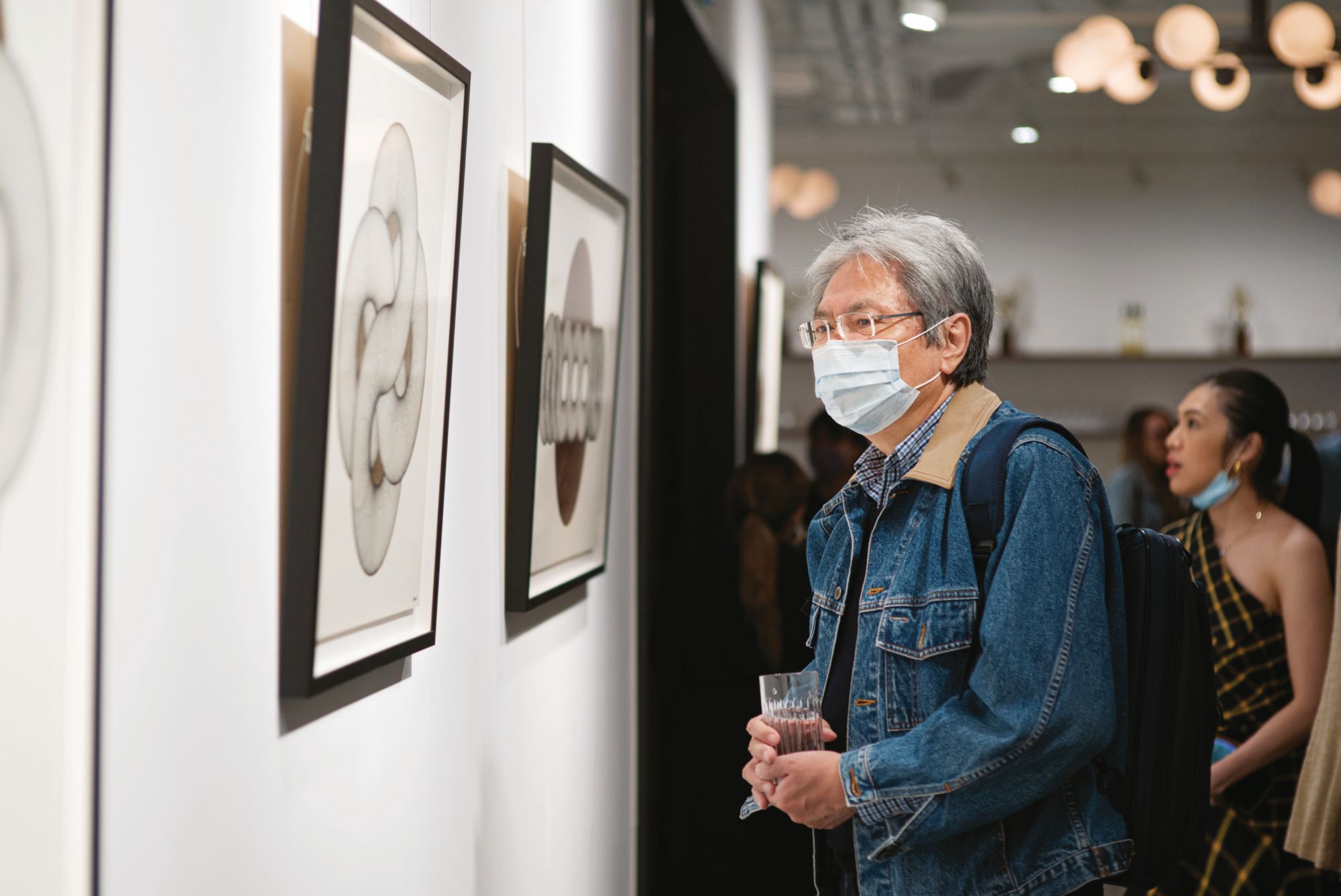 Peter Yuill Reflects On His Art At The Opening Of His New Exhibition ...