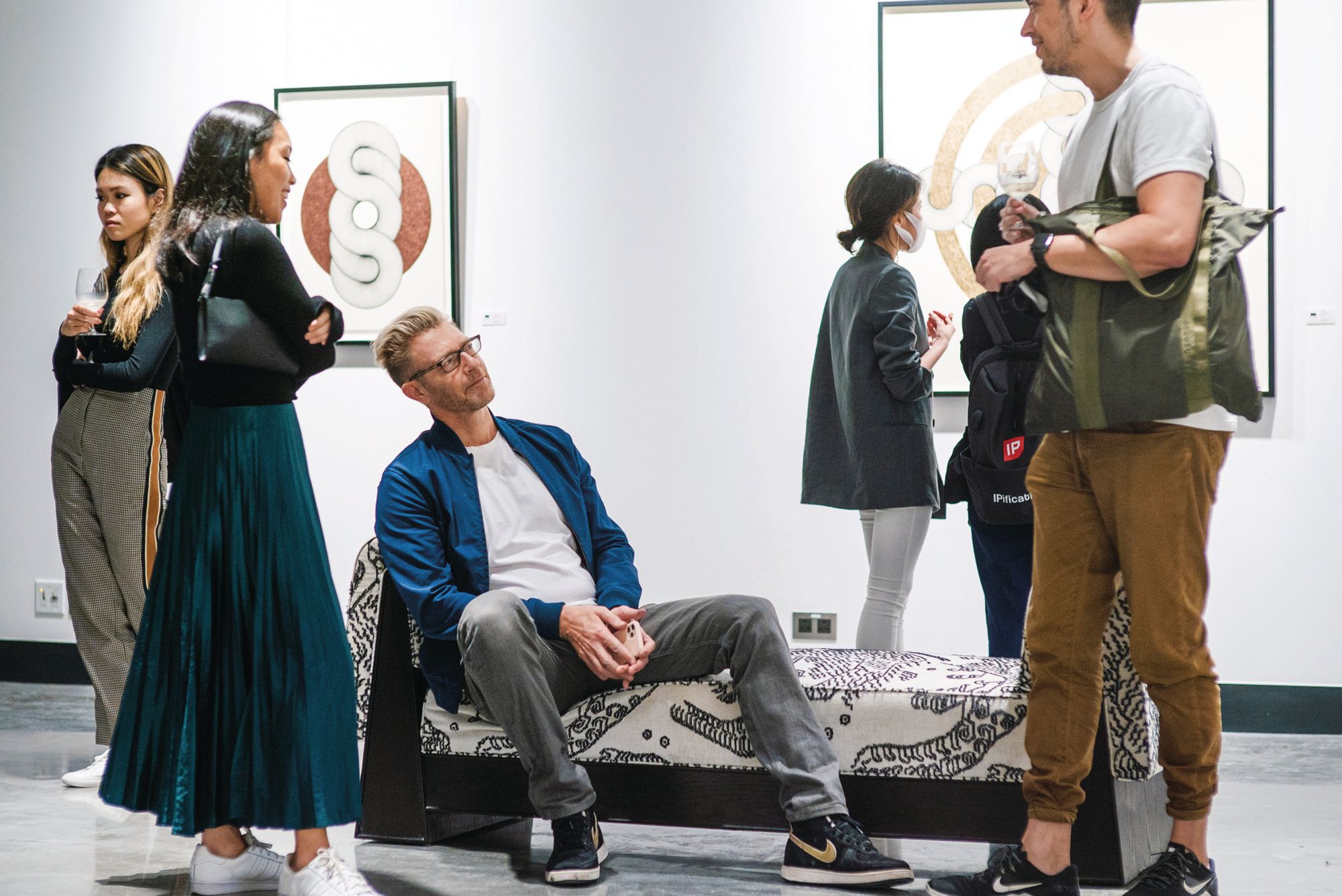 Peter Yuill Reflects On His Art At The Opening Of His New Exhibition ...