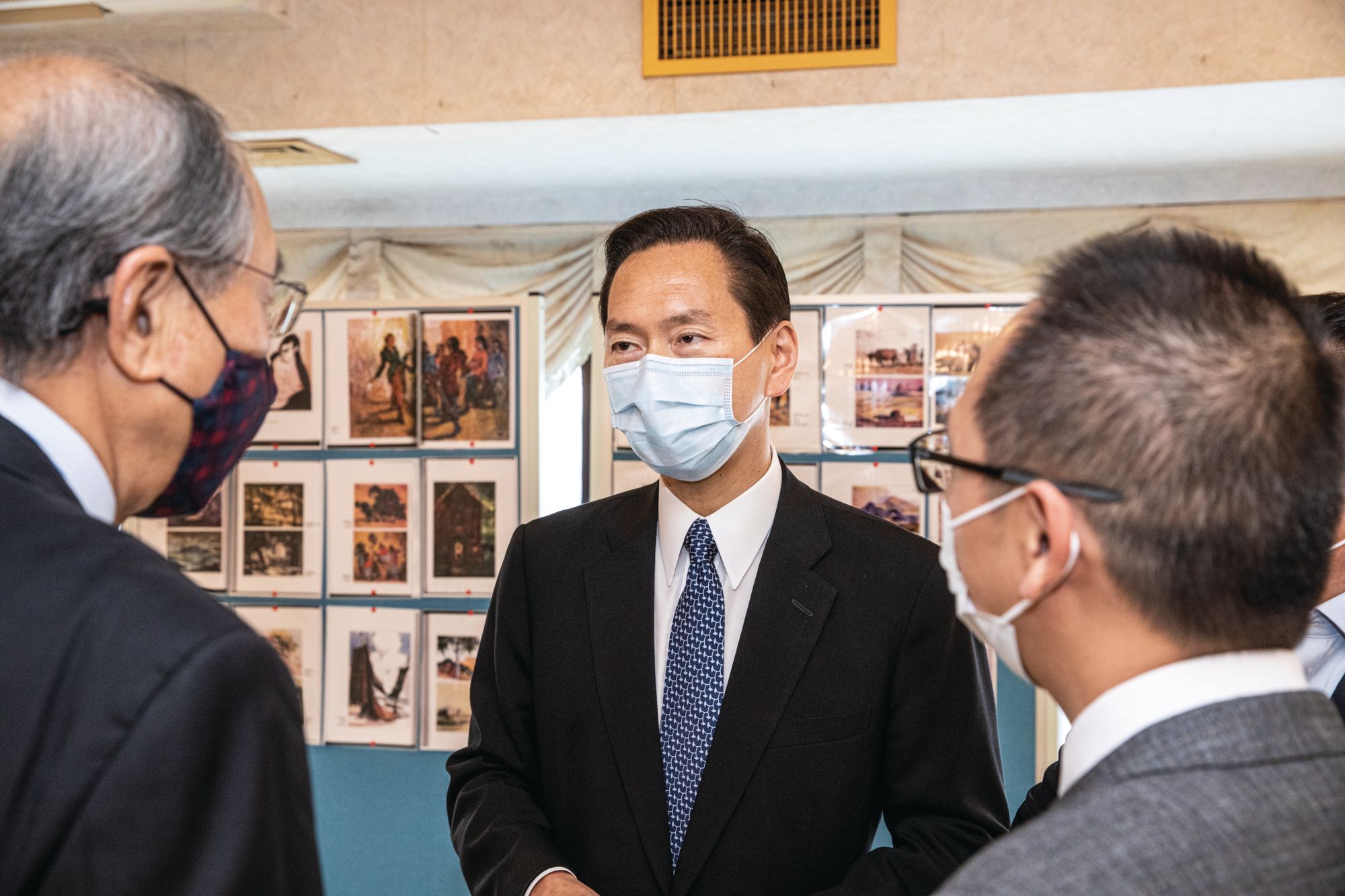 Saniza Othman And Michael Yong-Haron Open A Yong Mun Sen Exhibition ...