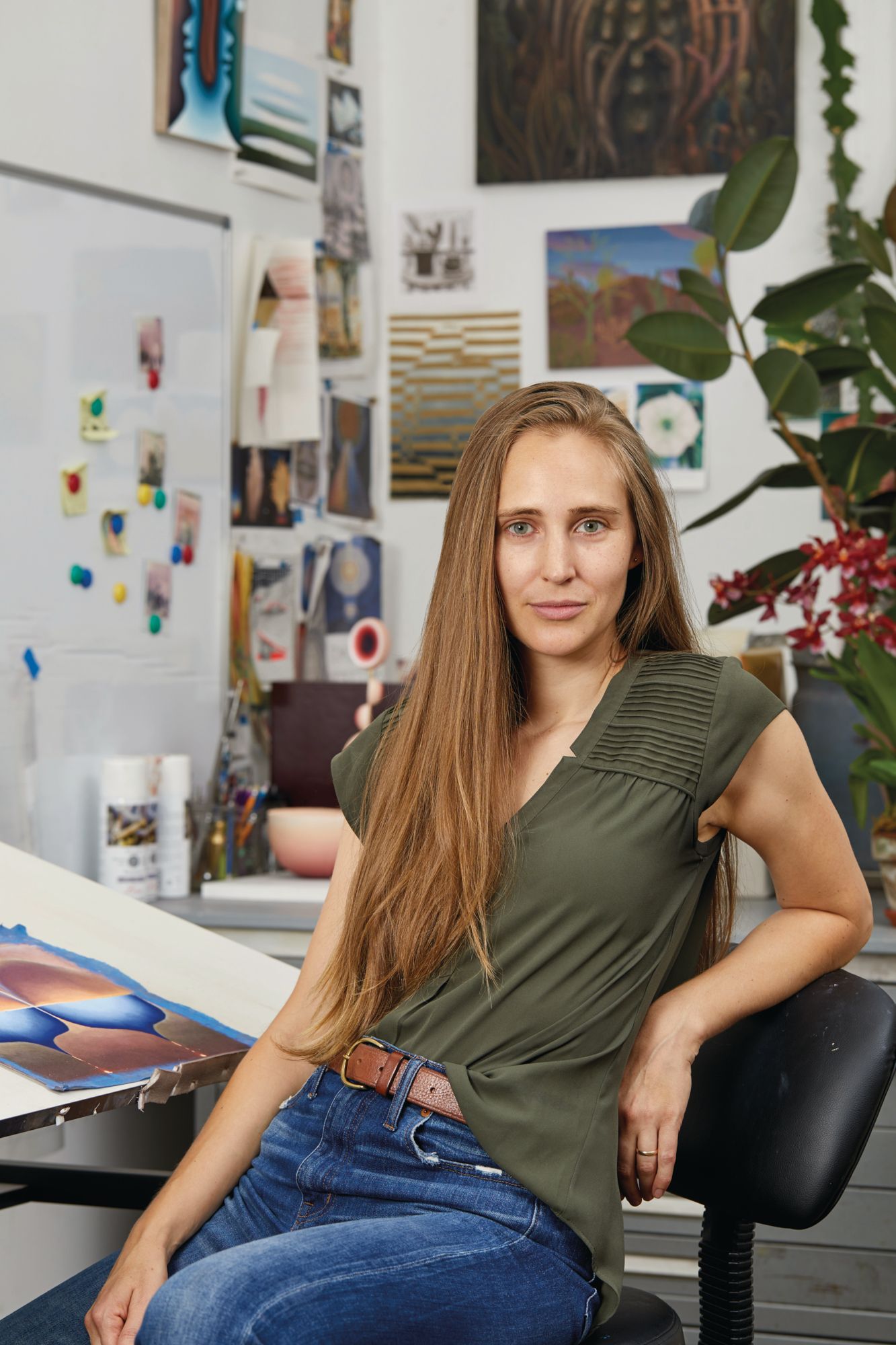 Artist Loie Hollowell On How Motherhood Inspired Her Paintings | Tatler ...