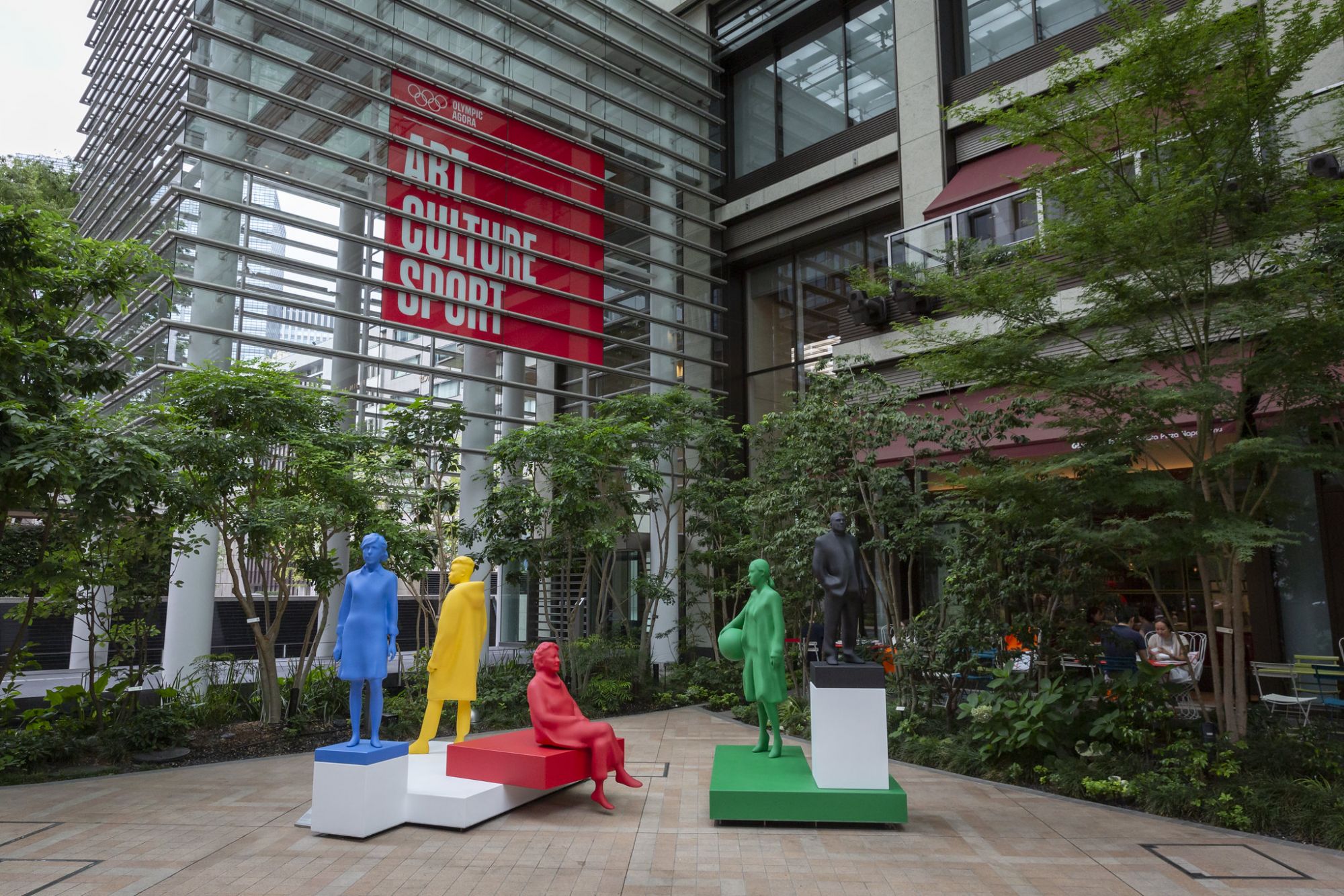 Cultural Hub “Olympic Agora” Opens In Tokyo Ahead Of The Olympic Games ...
