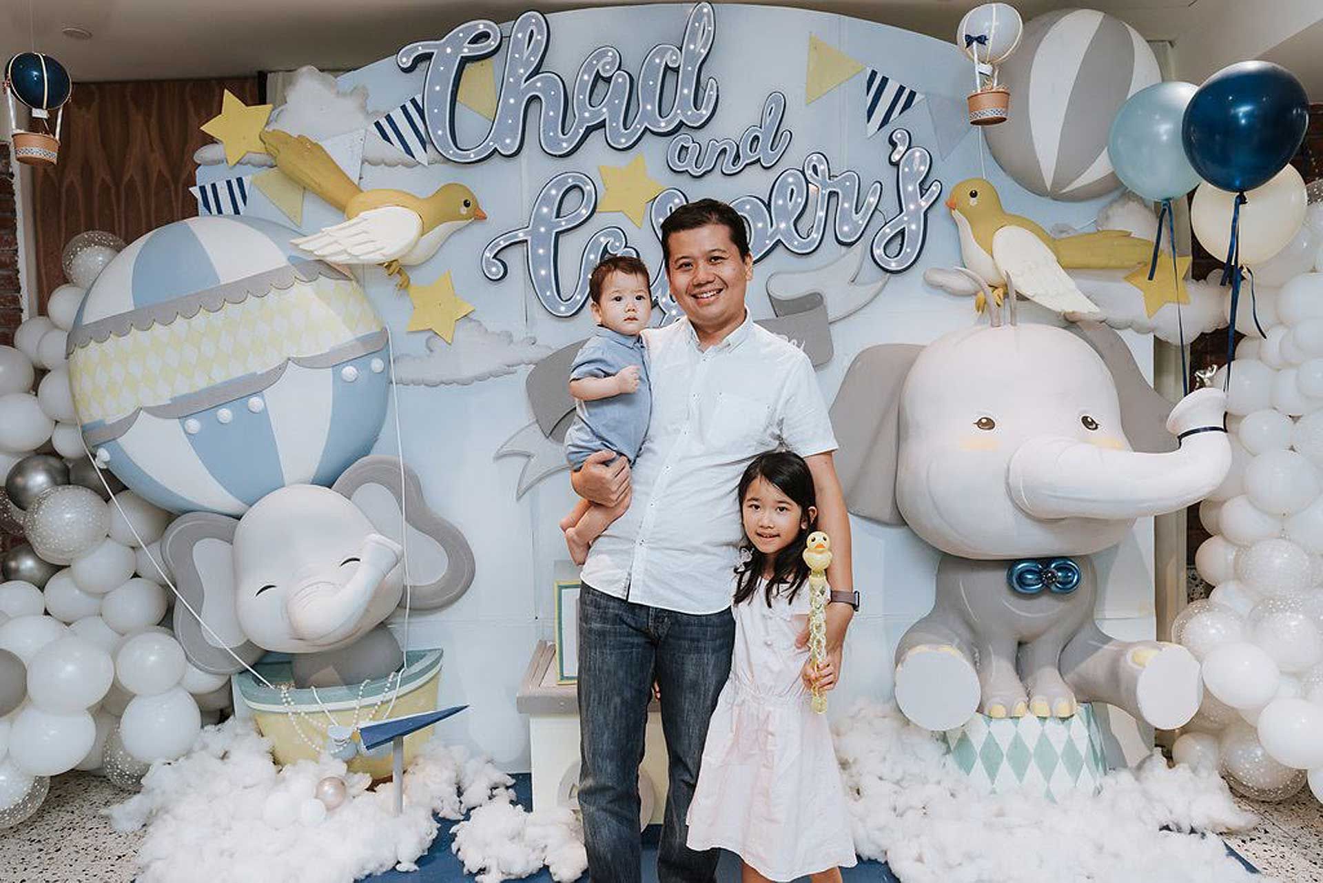 Double Cuteness: Chad & Casper Teh's 1st Birthday Party | Tatler Asia