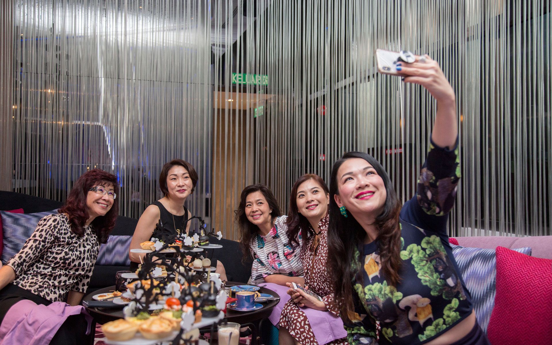 A Look Inside Estée Lauder and Malaysia Tatler's Colourful High Tea ...