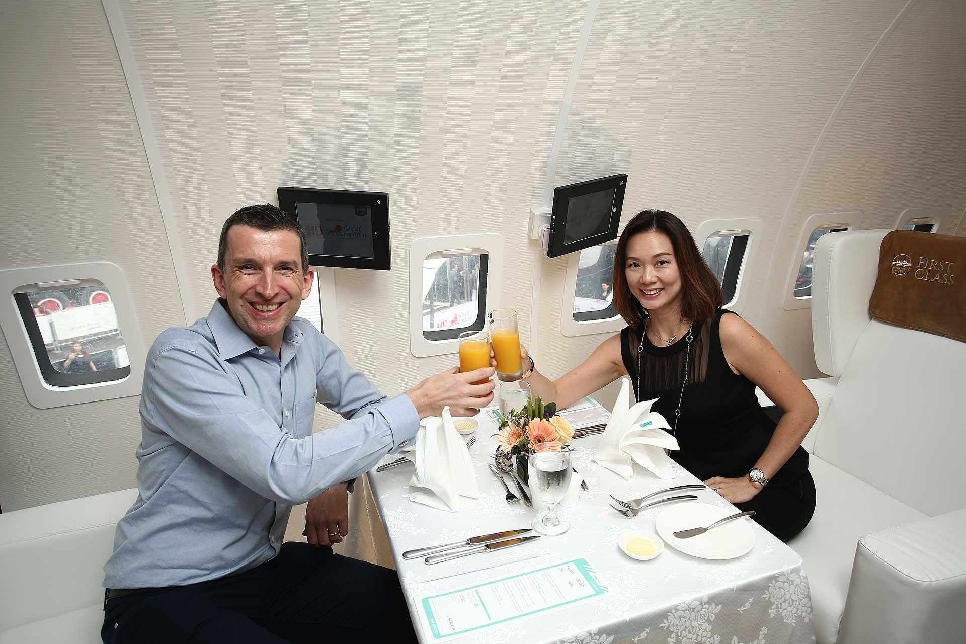 Experience First Class Onboard Plane In The City | Tatler Asia