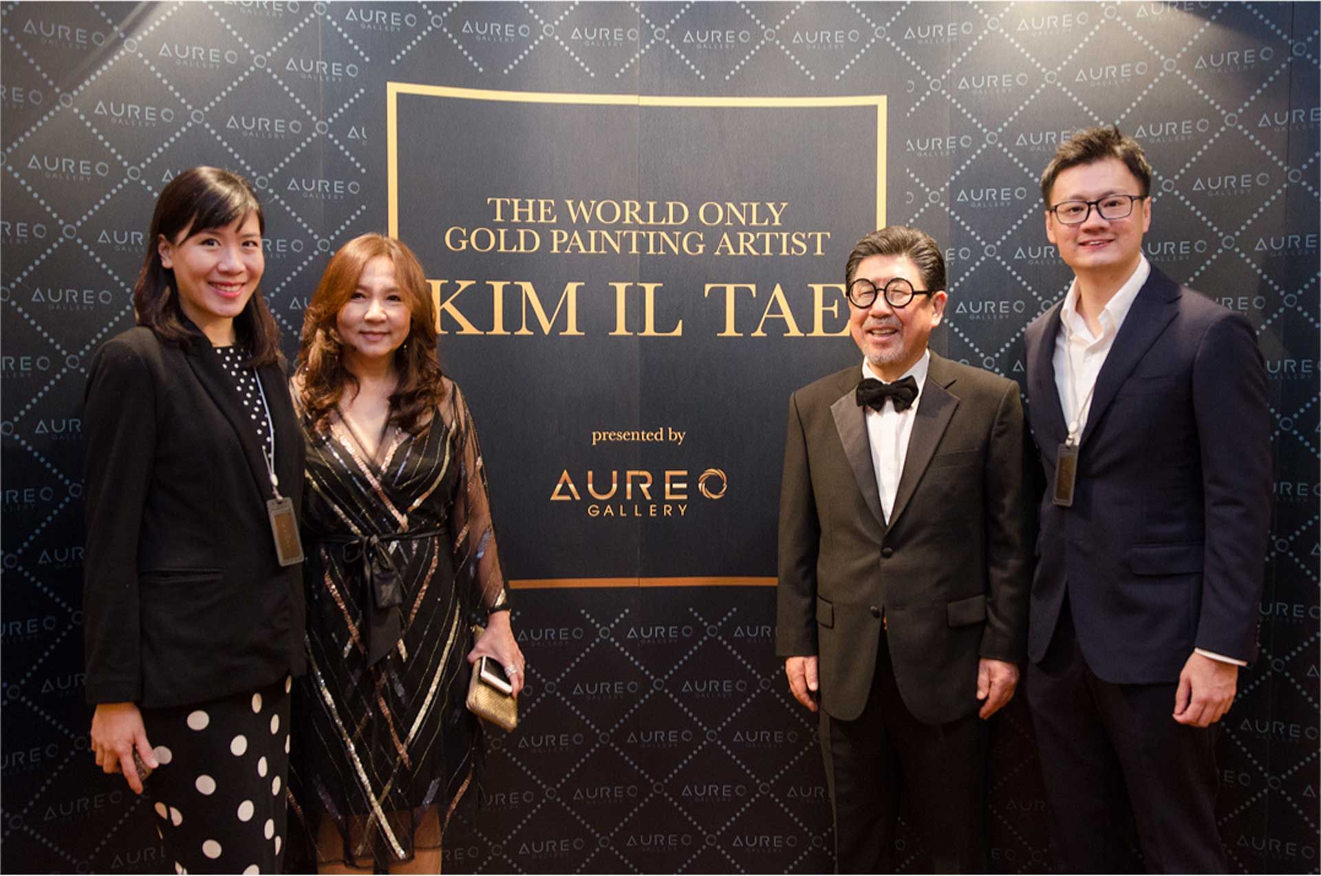 Kim Il Tae's 24K Gold Painting Exhibition In Malaysia | Tatler Asia