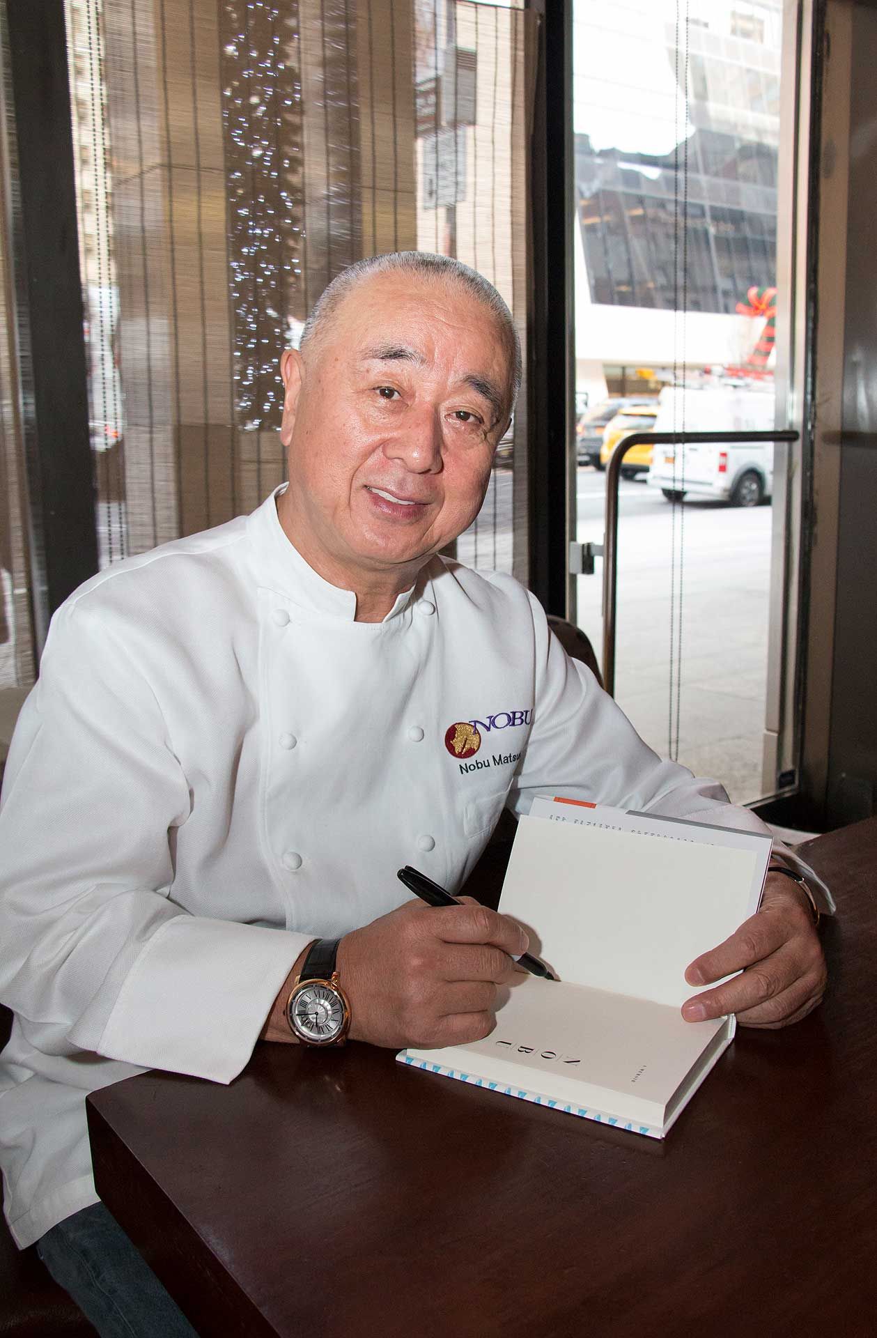 How Does An Autographed Copy Of Nobu's Memoir & An Omakase Dinner Sound ...