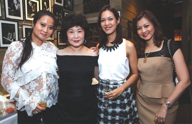 Nicholas and Claire Bloy's charity dinner and auction for CARIF ...