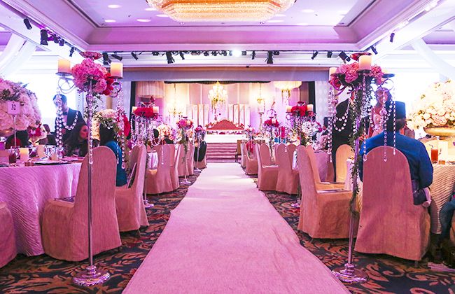 Alia Geneid and Dias Atamkulov's wedding reception in Kuala Lumpur ...