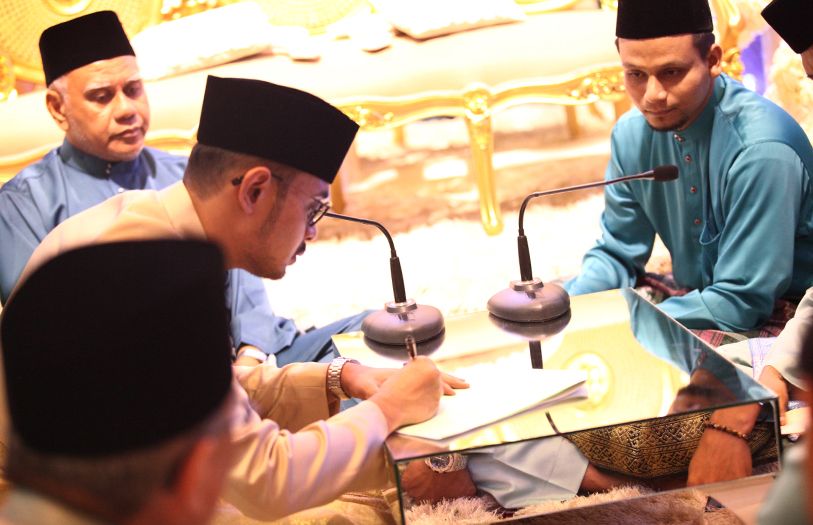 Wedding of Zaida Ibrahim and Arif Zikri Azizi | Tatler Asia