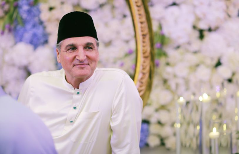 Amira Geneid and Cameron Priest's engagement party | Tatler Asia