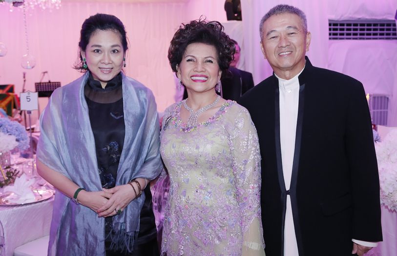 Amira Geneid and Cameron Priest's engagement party | Tatler Asia