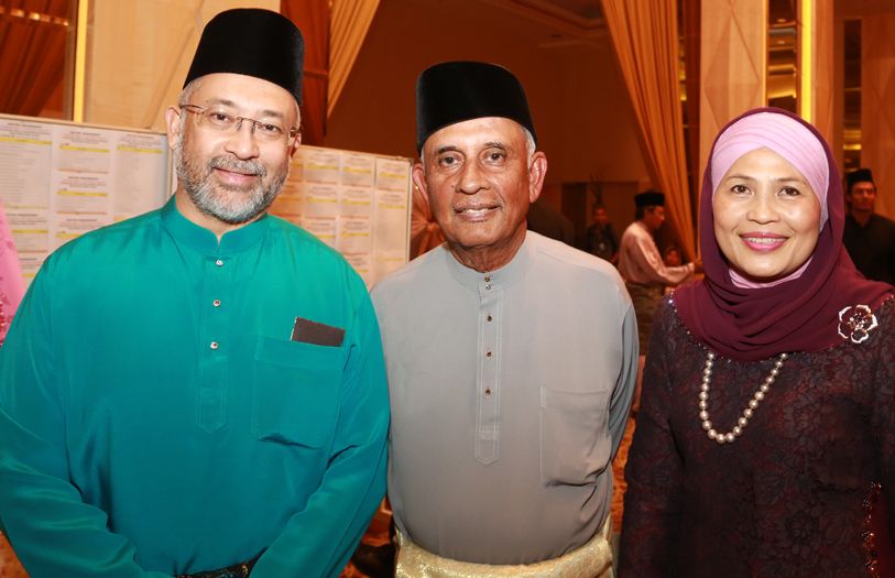 The wedding of Ariff Tuah Tun Ahmad Sarji and Nurul Ain Mat Aron ...