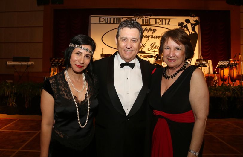 Ed and Jun Flint's 30th wedding anniversary 'Putting on the Ritz ...