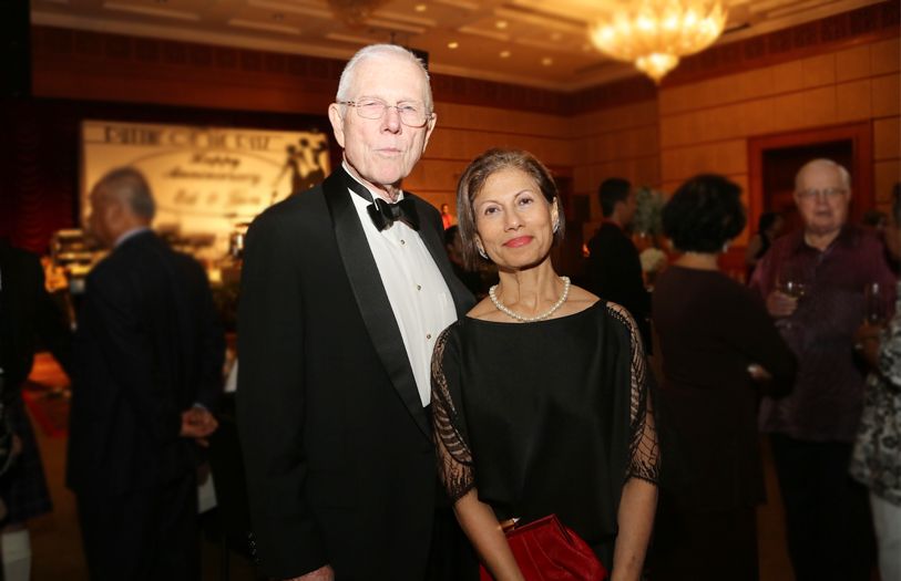 Ed and Jun Flint's 30th wedding anniversary 'Putting on the Ritz ...