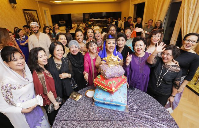 Datuk Raziah Mahmud-Geneid's 'Arabian Night' birthday party | Tatler Asia
