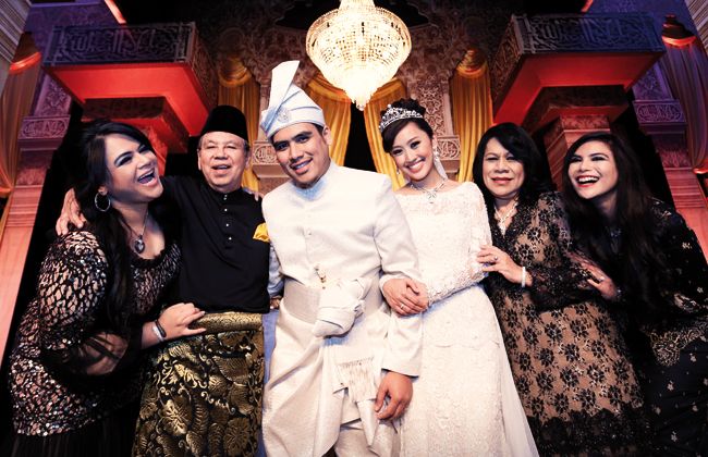 Hafez M Hashim and Liyana Taff toast to love and marriage | Tatler Asia