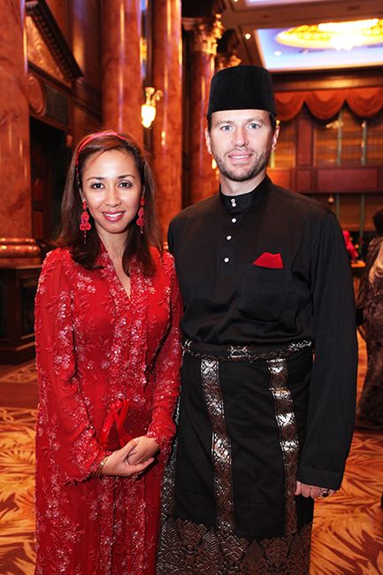 Hafez M Hashim and Liyana Taff toast to love and marriage | Tatler Asia