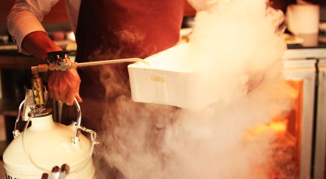 Edible smoke and exploding meat: Foods that aren't what it seems ...