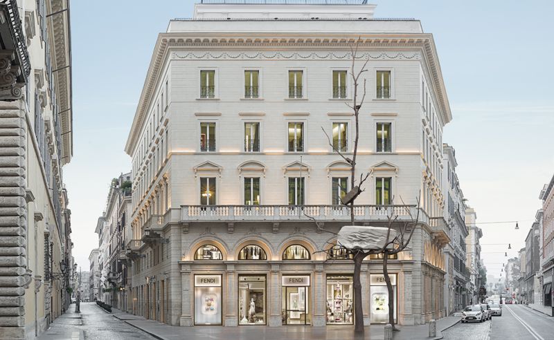 Fendi Gifts Rome With A New Landmark By Sculptor Giuseppe Penone ...