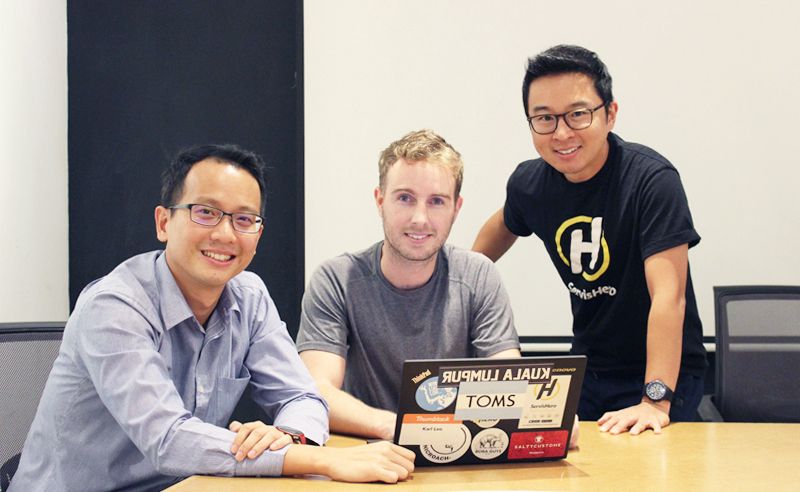 Bright Young Things: Karl Loo, Jason Kang and Paul Copplestone of ...