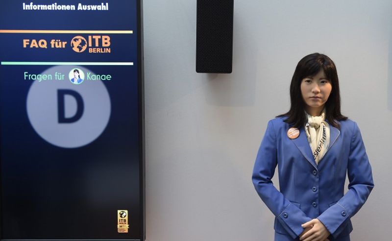The robot humanoid receptionist coming to a hotel near you | Tatler Asia