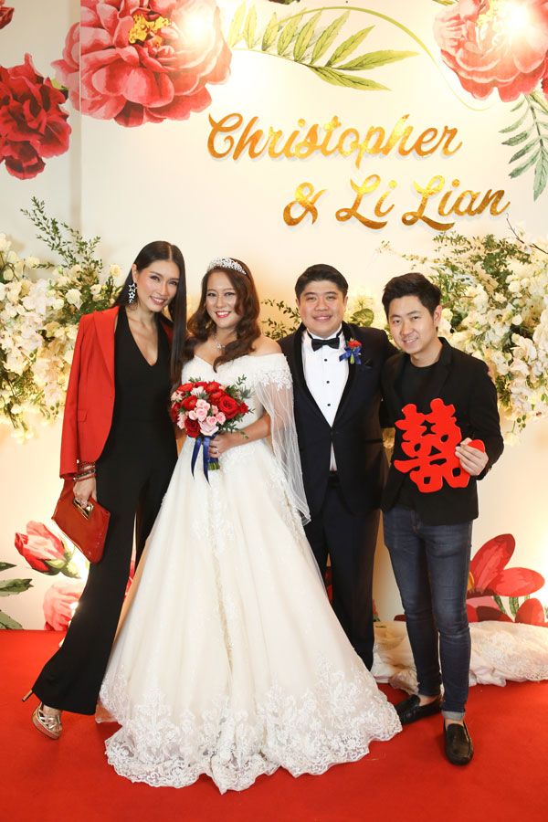 Why There's #OnlyWoonForTock: The Wedding Reception Of Christopher Tock & Woon Li Lian | Tatler Asia