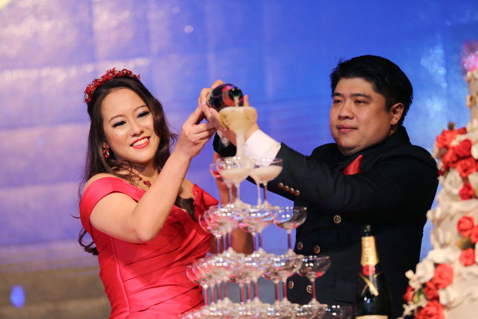 Why There's #OnlyWoonForTock: The Wedding Reception Of Christopher Tock ...