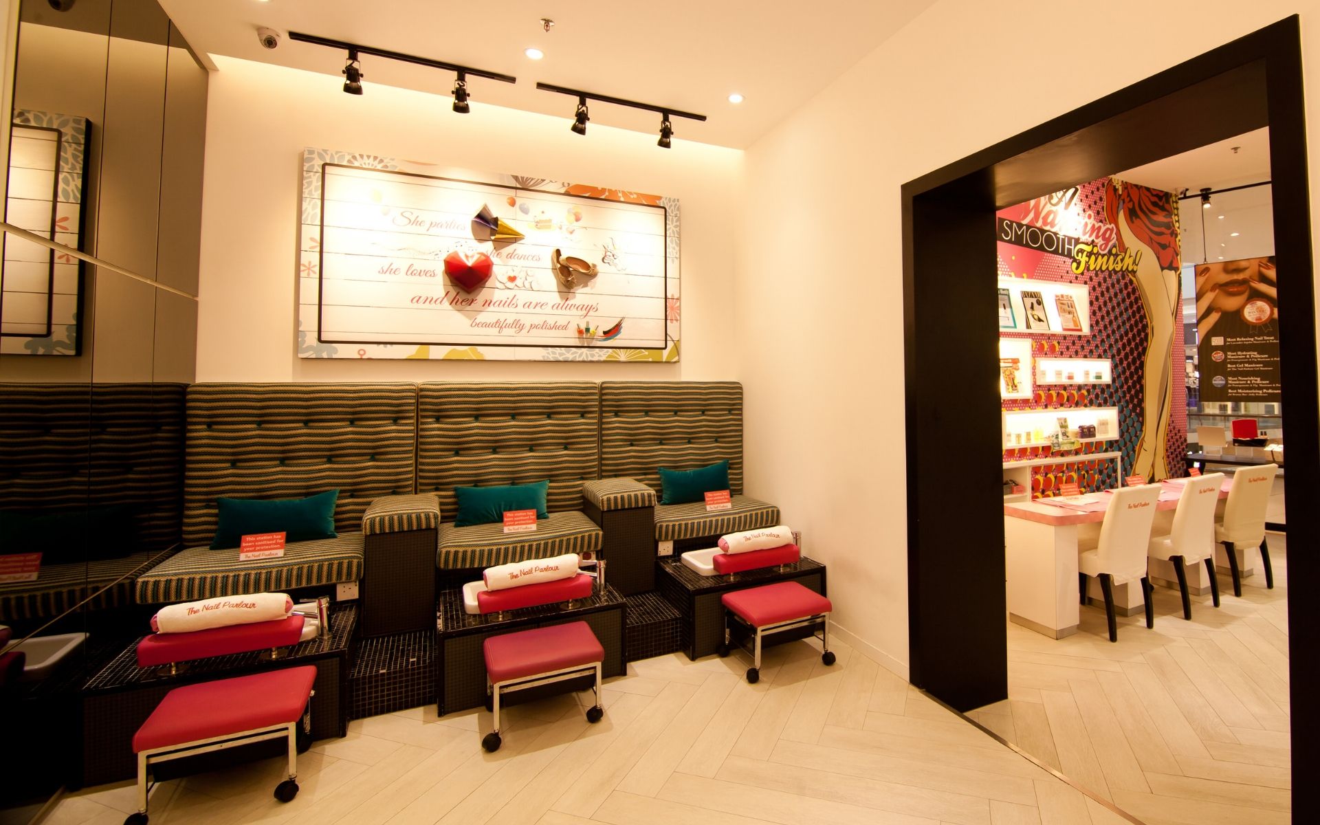 Review: The Nail Parlour's Raya Rose Mani Pedi For Festive Fingertips ...