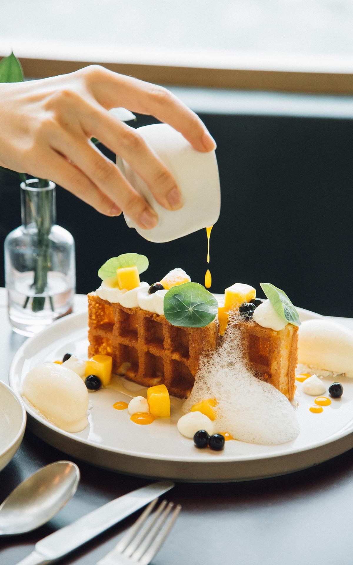 Caviar & Waffle Specials For The Brunch Squad At Entier French Dining ...