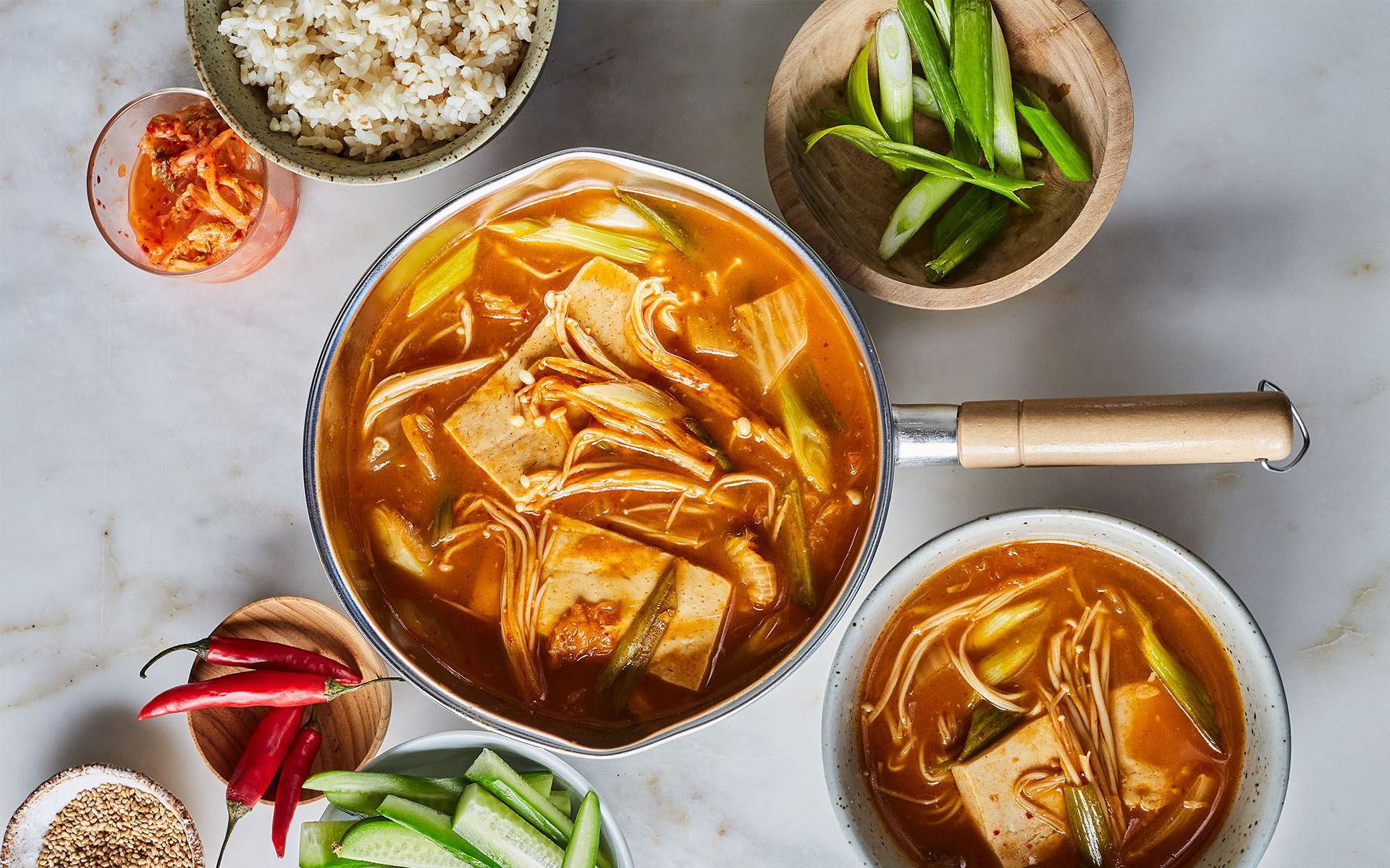 Kimchi Jjigae, Tofu Musubi And Other Vegetarian Dishes To Make This ...