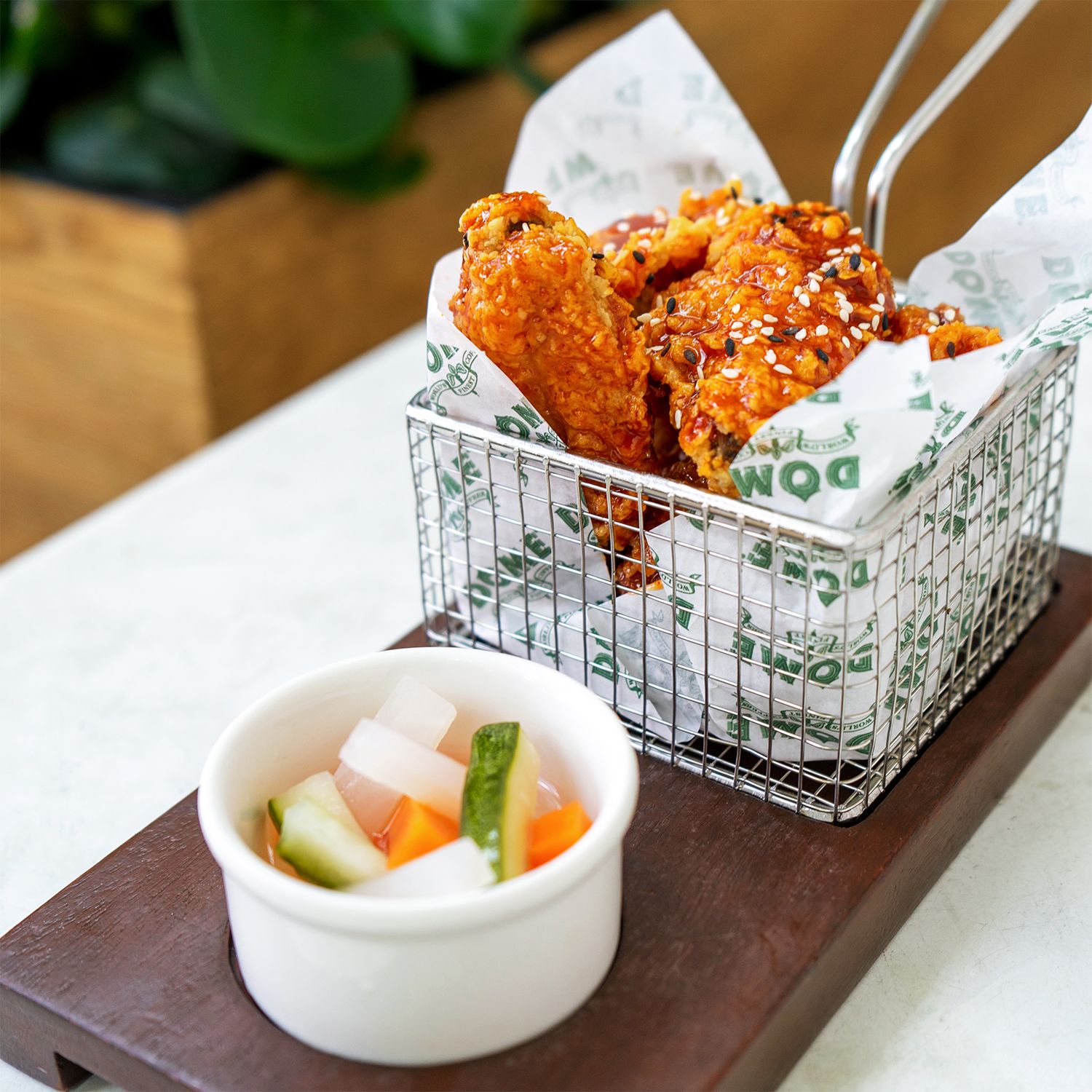 Enjoy K-Pop Crispy Chicken From Dome Cafe | Tatler Asia