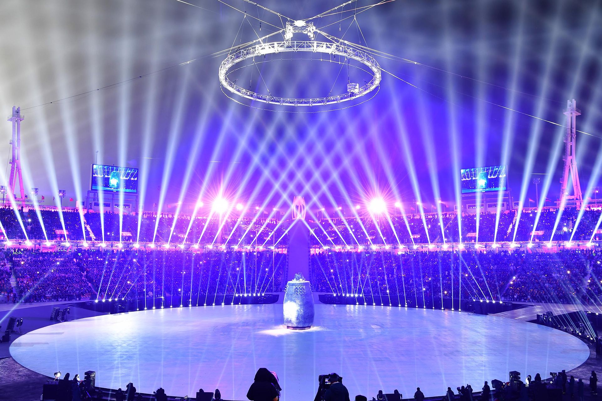 Pyeongchang Opening Ceremony PyeongChang 2018: Opening Ceremony Warms