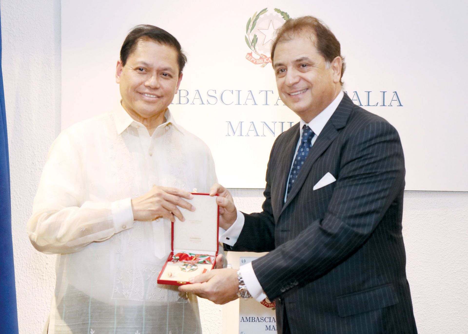 Highly Honoured: Raul Sunico Receives the Commander of the Order of the ...