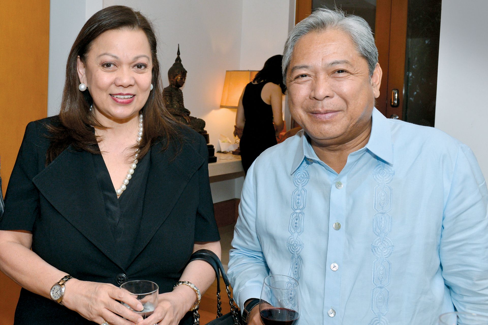 Asian Link: Welcome Cocktails For Asia Society President Josette ...