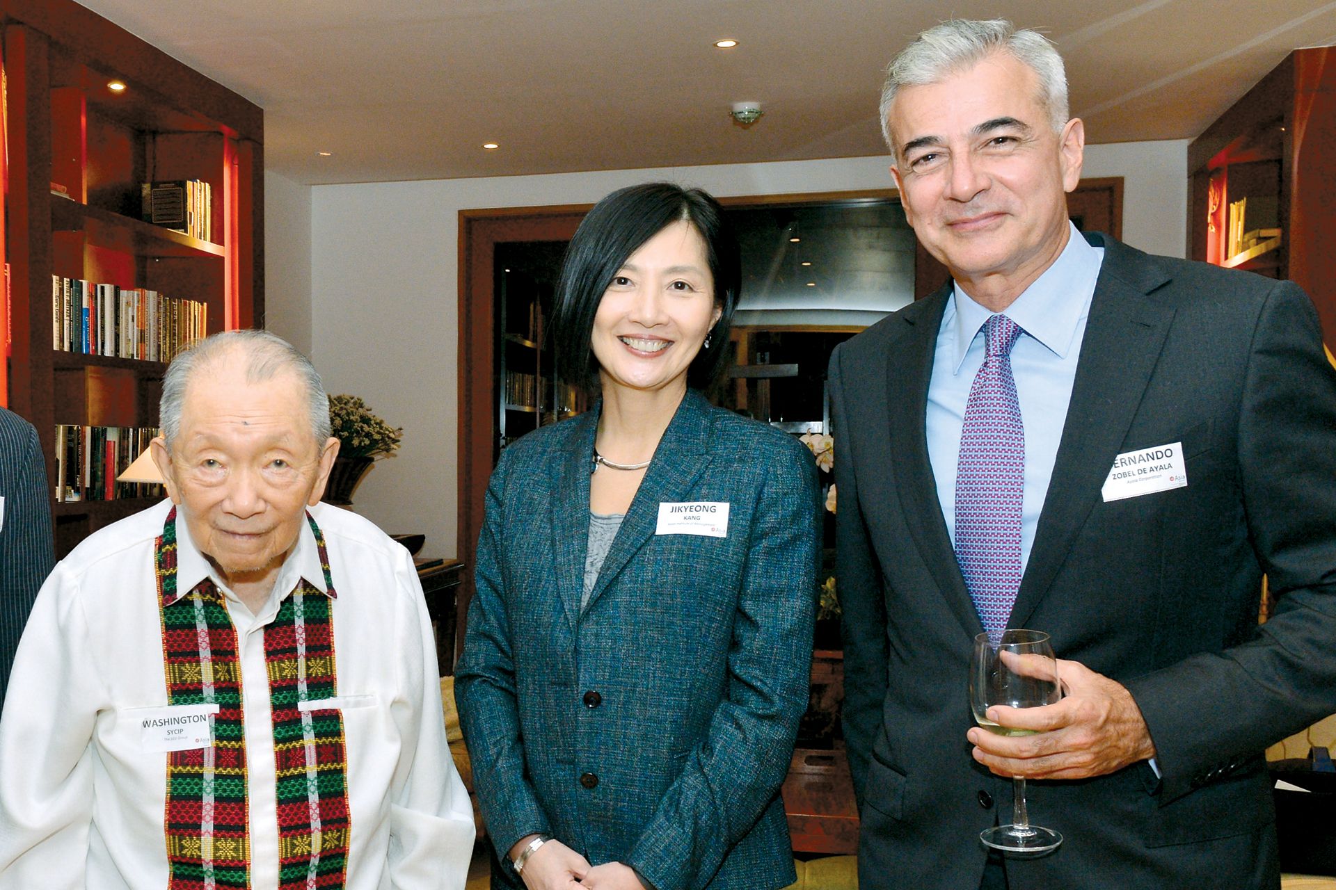 Asian Link: Welcome Cocktails For Asia Society President Josette ...