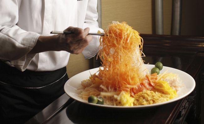 A Prosperous New Year with Shang Palace’s Yee Sang | Tatler Asia