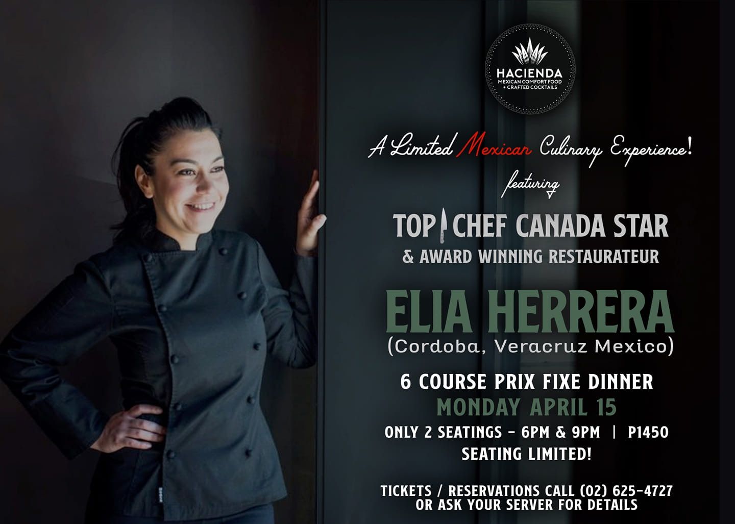 Elia Herrera, Top Chef Canada Star Gets Real with Manila’s Hacienda ...