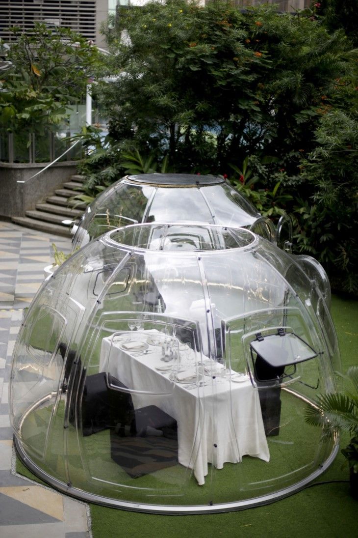 Where To Dine 2021: The Philippines' First Bubble Pods Are In Sheraton ...